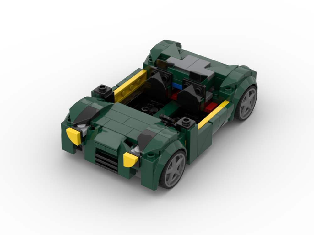 LEGO MOC 76907 Convertible Car by Legoford | Rebrickable - Build with LEGO