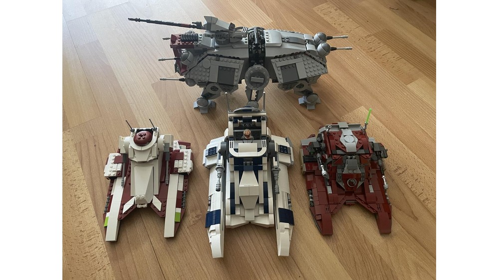 Lego Moc Ahsoka Tanos Tx 130 Sabre Class Republic Fighter Tank 75362
