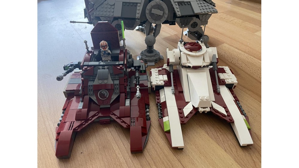 LEGO MOC Ahsoka Tano's TX-130 Sabre-Class Republic Fighter Tank - 75362 ...