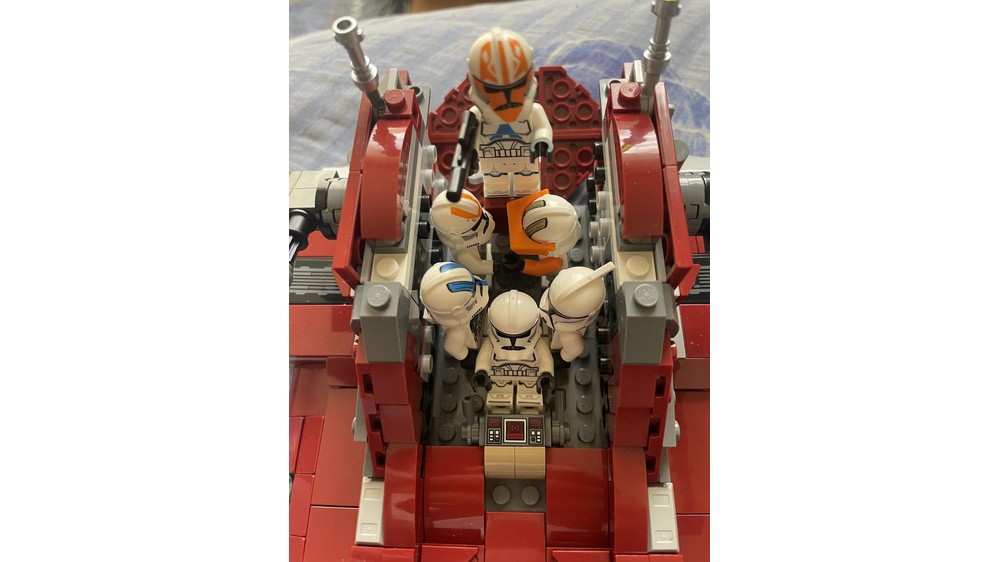 LEGO MOC Ahsoka Tano's TX-130 Sabre-Class Republic Fighter Tank - 75362 ...