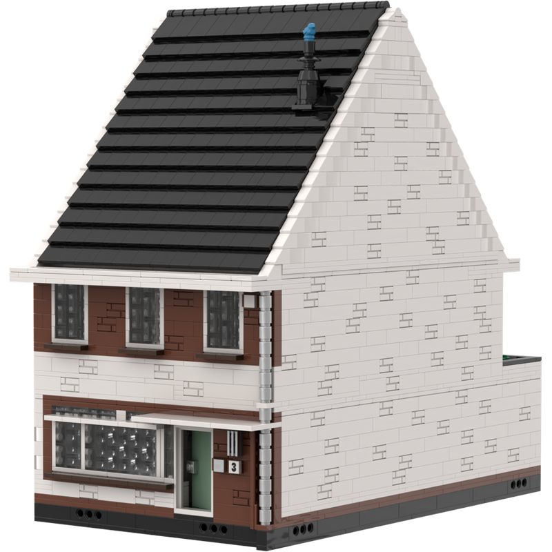 LEGO MOC Generic Dutch Suburban House by VDWWD | Rebrickable - Build ...