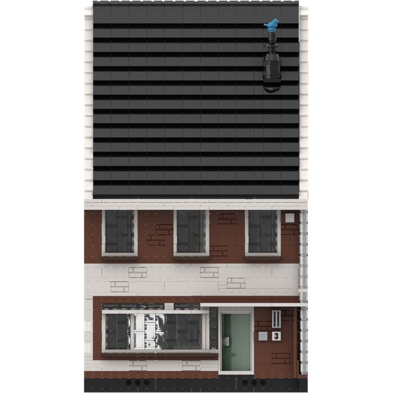 LEGO MOC Generic Dutch Suburban House by VDWWD | Rebrickable - Build ...