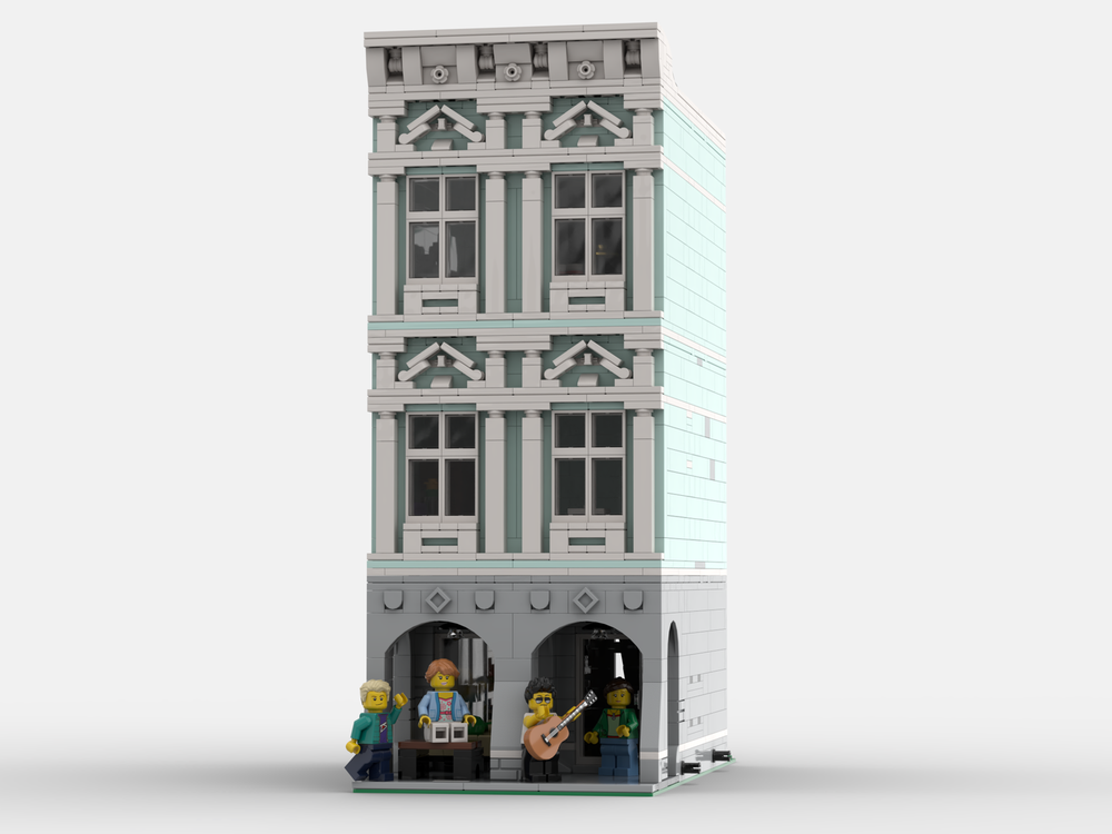 LEGO MOC Renaissance Town House by Mattysek289 | Rebrickable - Build ...