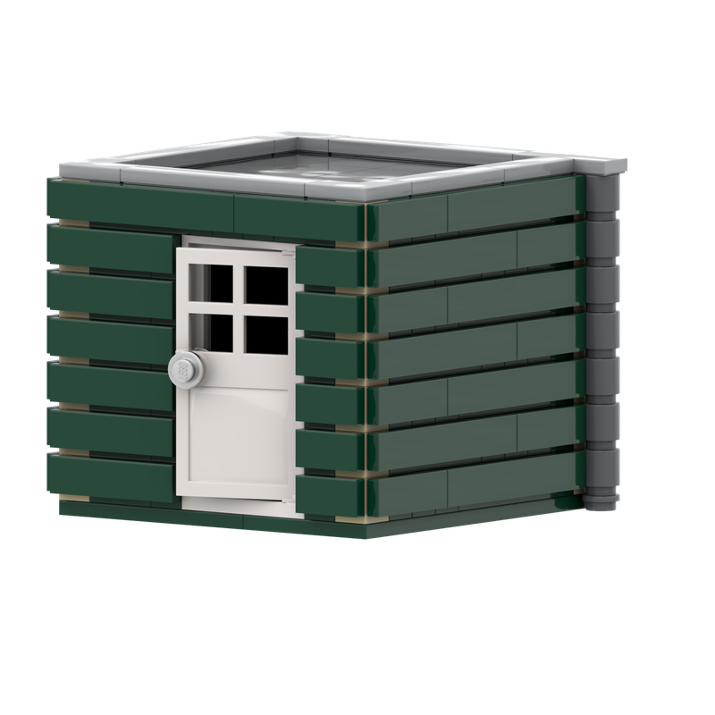 LEGO MOC Garden Shed by VDWWD | Rebrickable - Build with LEGO