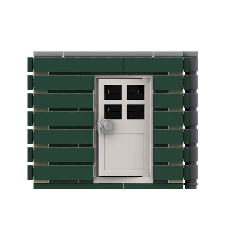 LEGO MOC Garden Shed by VDWWD | Rebrickable - Build with LEGO