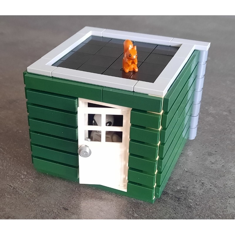 LEGO MOC Garden Shed by VDWWD | Rebrickable - Build with LEGO