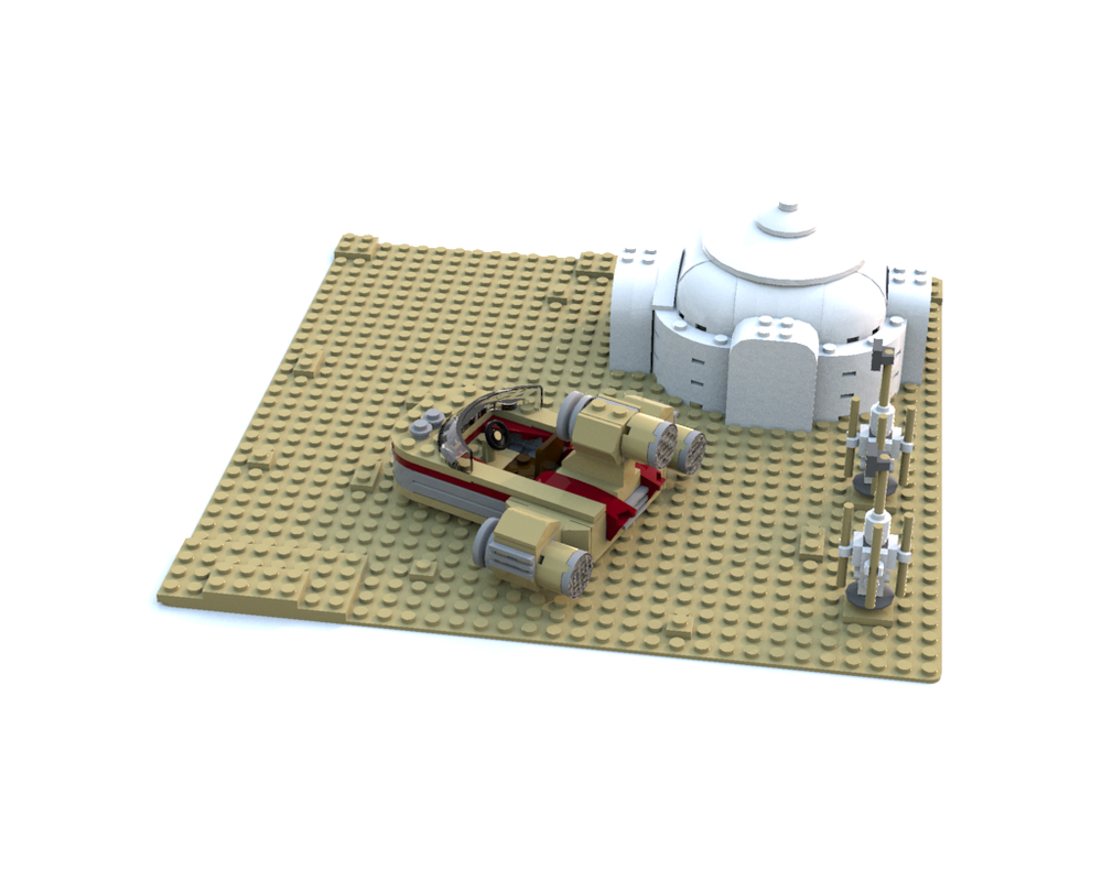 LEGO MOC 32x Lars Homestead by winstonbward | Rebrickable - Build with LEGO