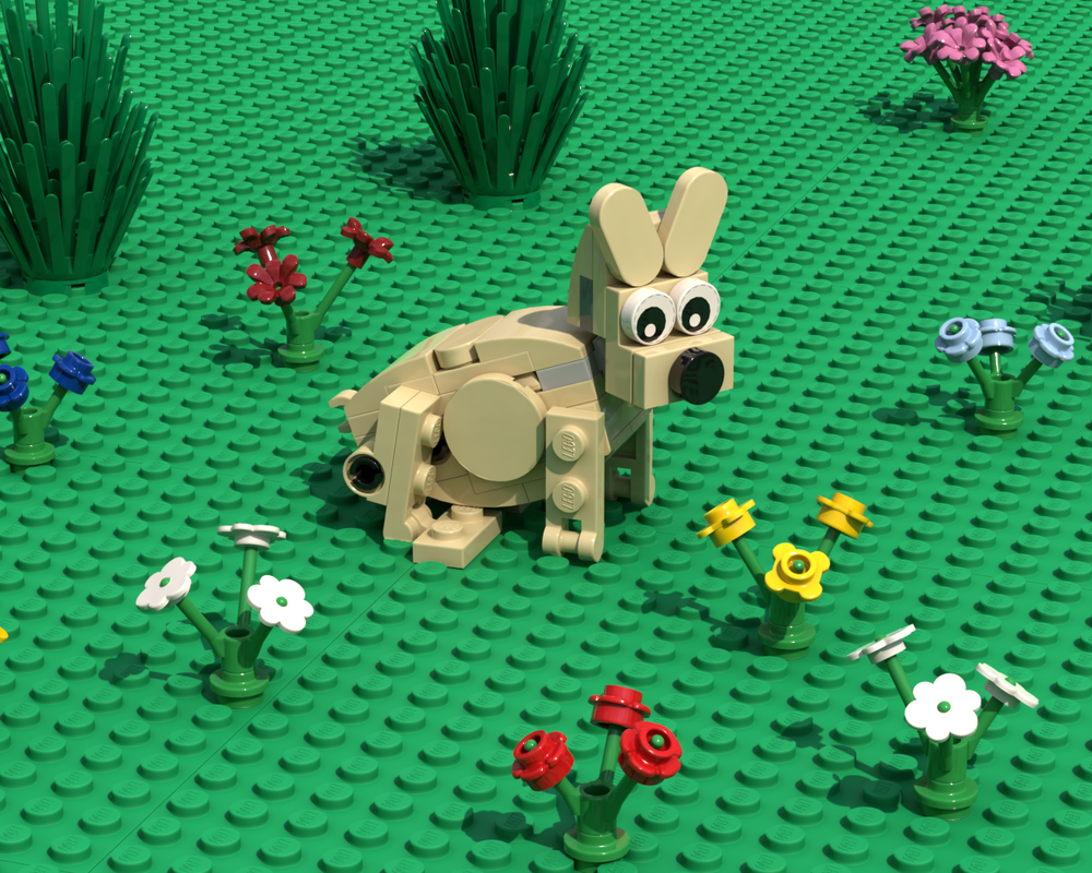 LEGO MOC 30666 - rabbit by Beregorn | Rebrickable - Build with LEGO