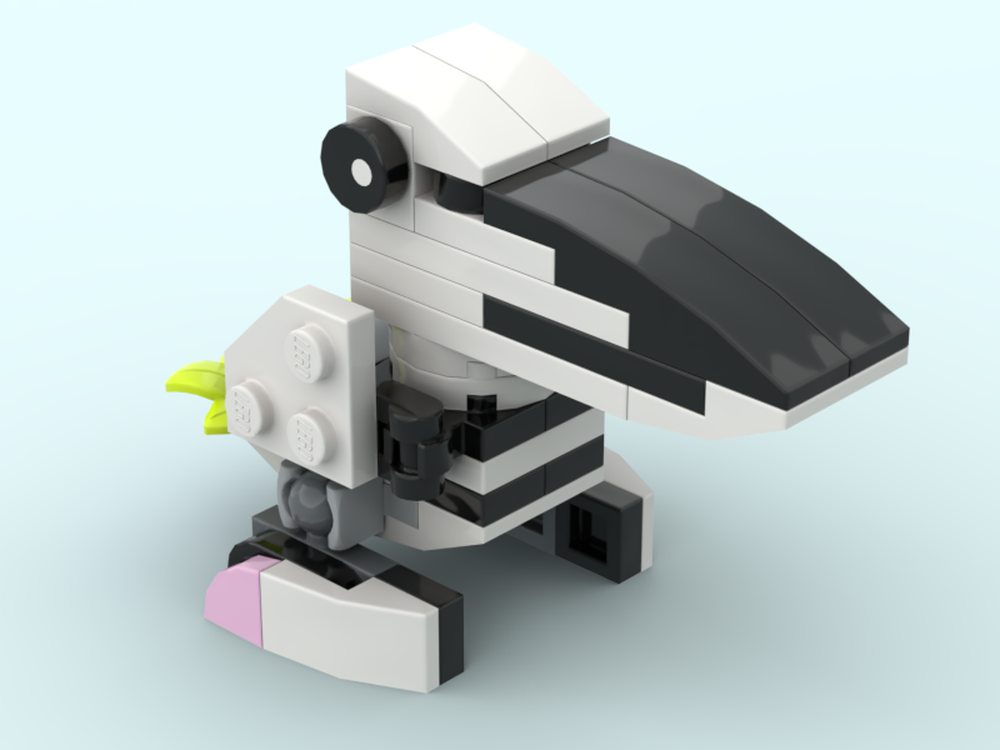 LEGO MOC 30641 Toucan by Pikminfan67 | Rebrickable - Build with LEGO