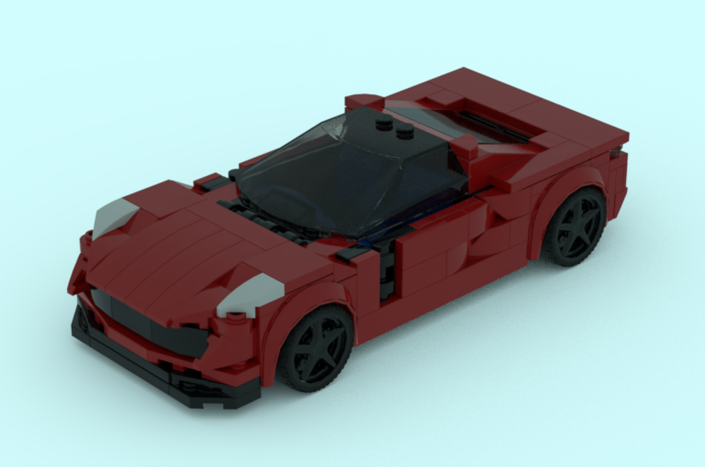 LEGO MOC Corvette c7 Z06 by notimportantdude | Rebrickable - Build with ...