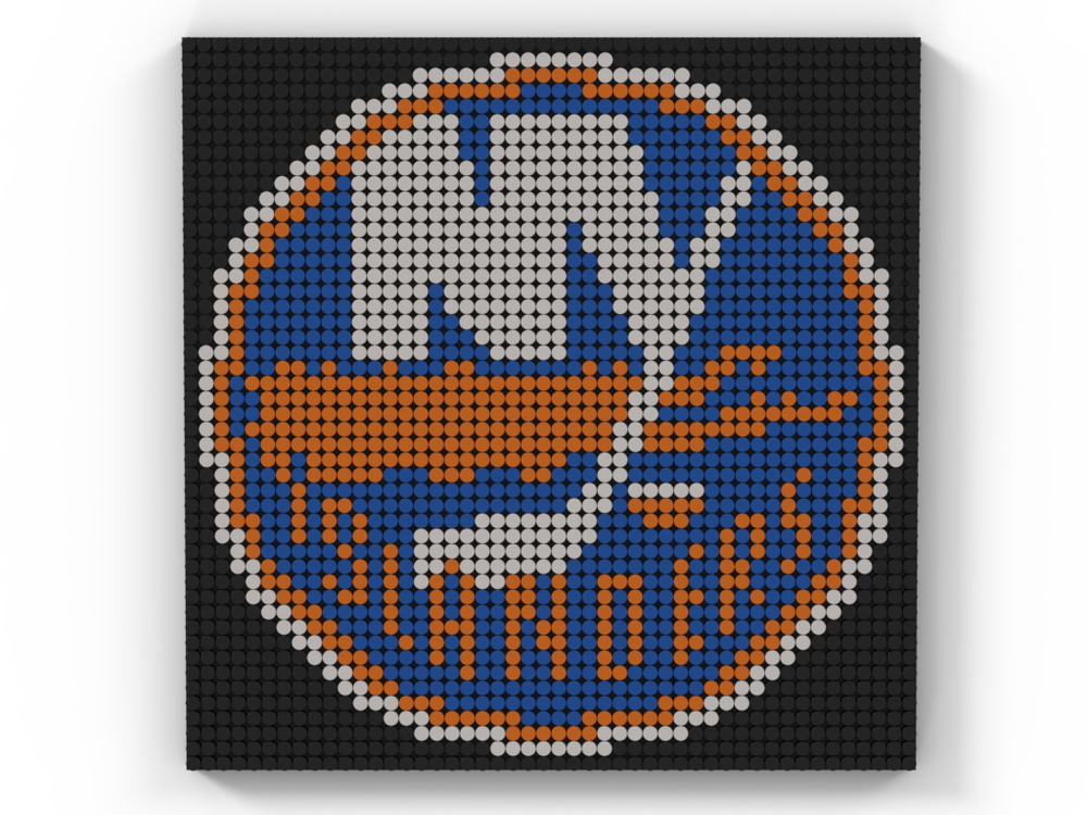 LEGO MOC New York Islanders Logo by Antman1022 | Rebrickable - Build ...