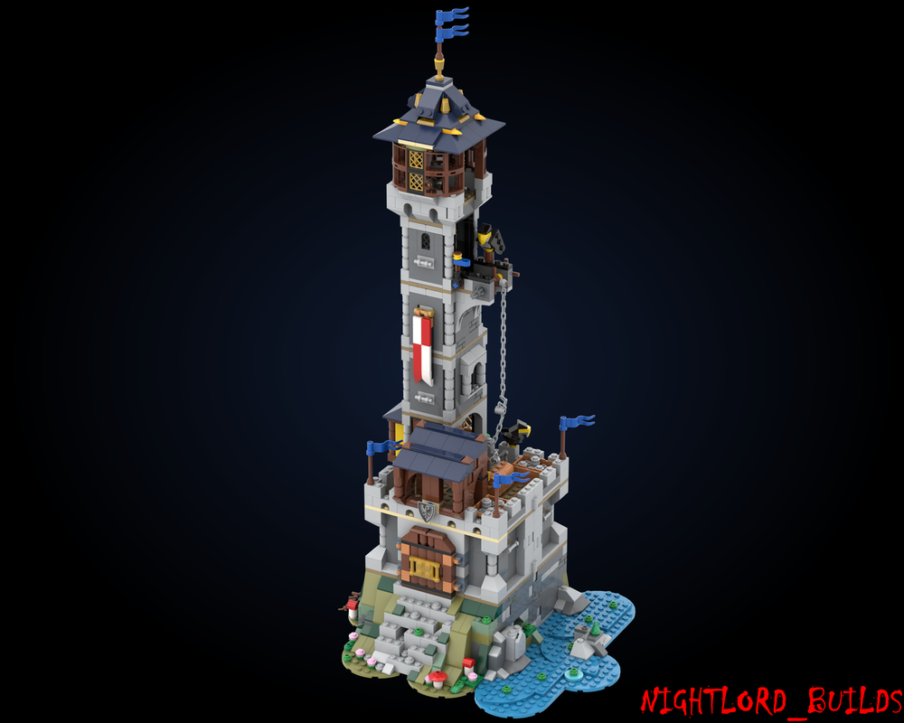 LEGO MOC Black Falcon's Vigilant Watchtower by Nightlord_Builds ...