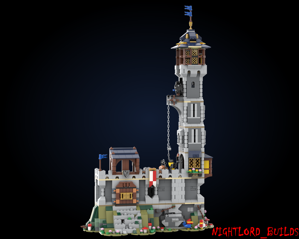LEGO MOC Black Falcon's Vigilant Watchtower by Nightlord_Builds ...