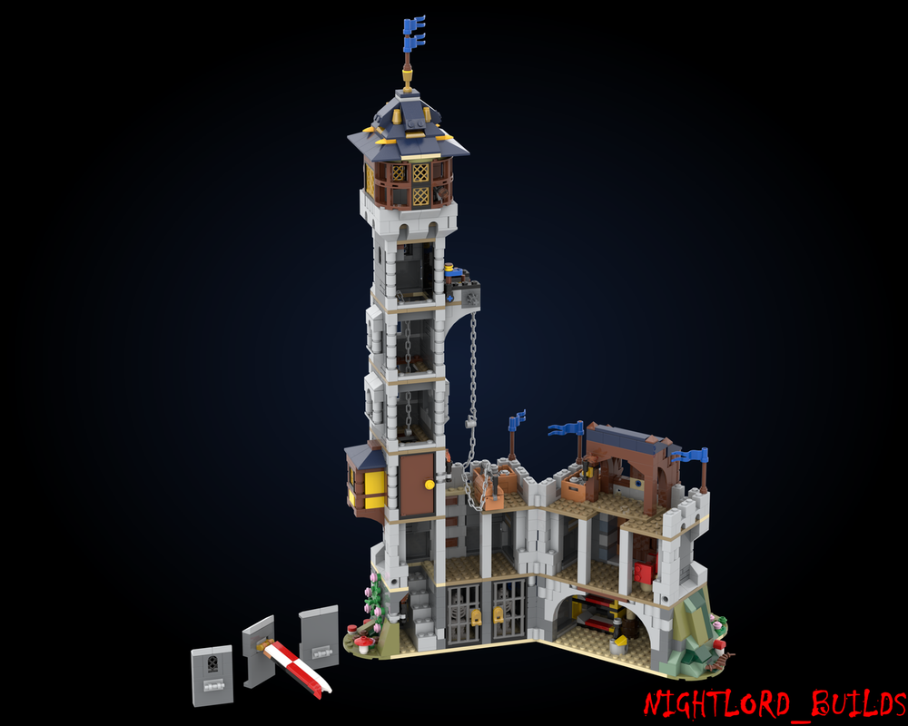 LEGO MOC Black Falcon's Vigilant Watchtower by Nightlord_Builds ...
