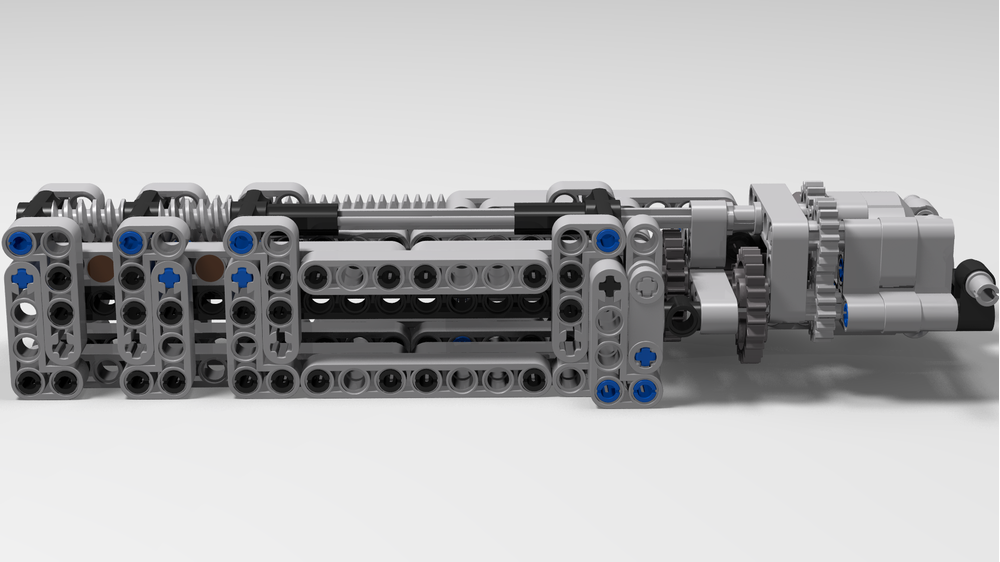 LEGO MOC Lego Linear Actuator Heavy by dunes | Rebrickable - Build with ...