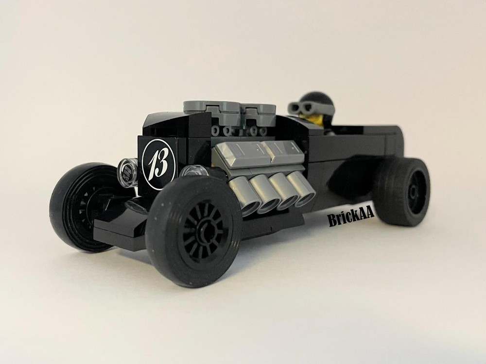 LEGO MOC Hot rod by BrickAA | Rebrickable - Build with LEGO