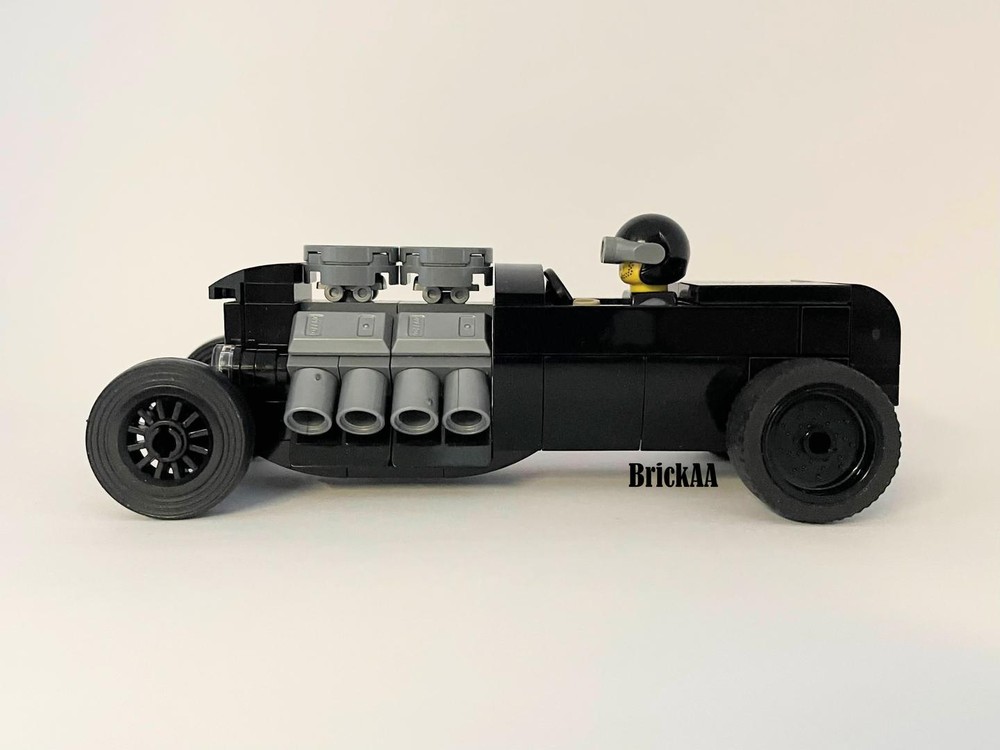 LEGO MOC Hot rod by BrickAA | Rebrickable - Build with LEGO