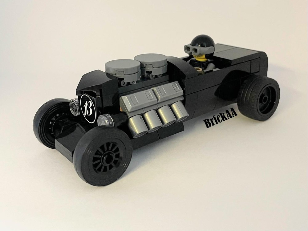 LEGO MOC Hot rod by BrickAA | Rebrickable - Build with LEGO