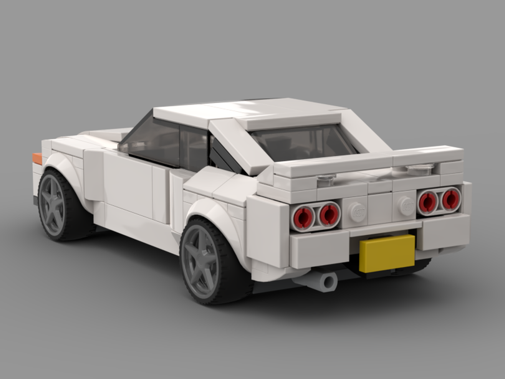 LEGO MOC Nissan Skyline R32 by DudPR | Rebrickable - Build with LEGO