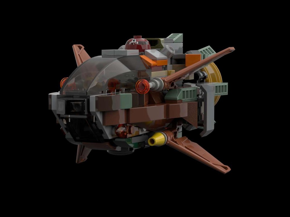 LEGO MOC-180714 Hammond's Star Fighter by GodLifeBricks | Rebrickable ...