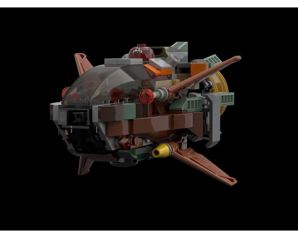 LEGO MOC Hammond's Star Fighter by GodLifeBricks | Rebrickable - Build ...