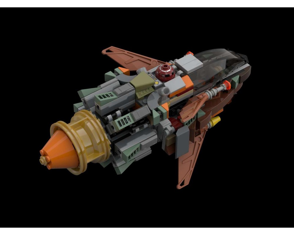 LEGO MOC Hammond's Star Fighter by GodLifeBricks | Rebrickable - Build ...