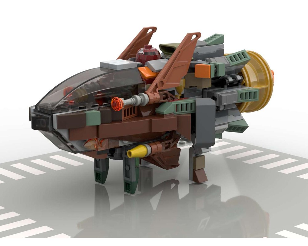 LEGO MOC Hammond's Star Fighter by GodLifeBricks | Rebrickable - Build ...