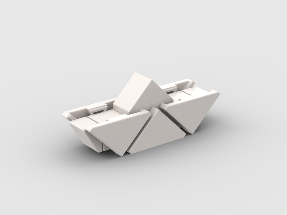 LEGO MOC Paper boat by Henktor | Rebrickable - Build with LEGO