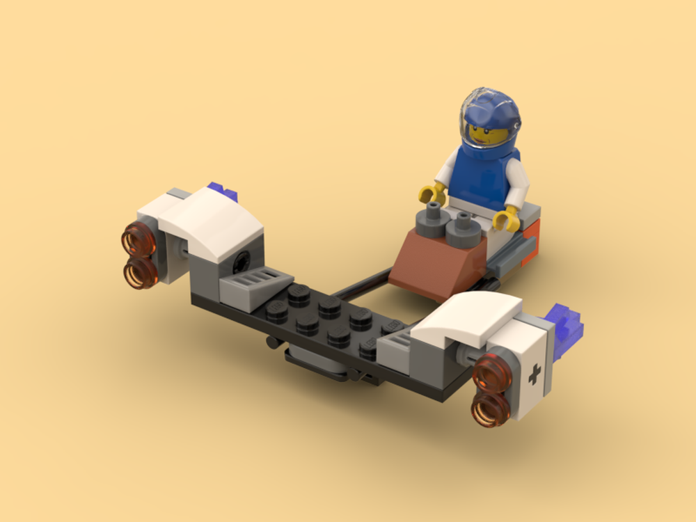 LEGO MOC 30663 - City Podracer by StarStarbucks | Rebrickable - Build ...