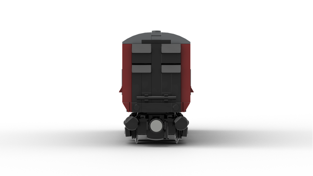 LEGO MOC Railway Mail-Van by AmacDonald43 | Rebrickable - Build with LEGO