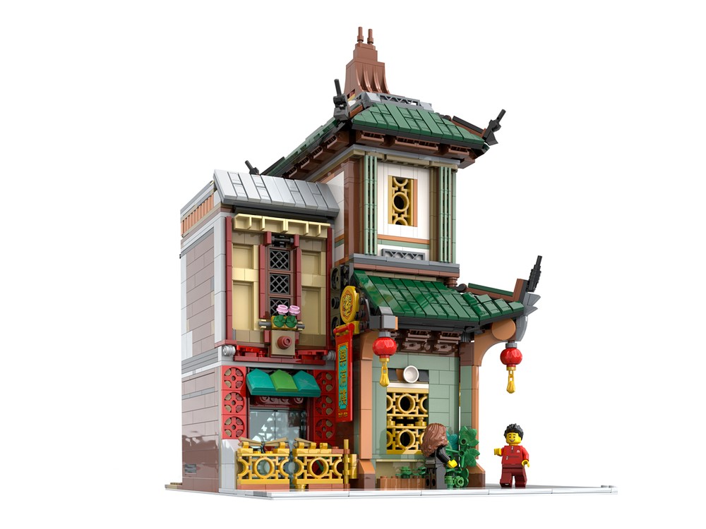 LEGO MOC-180739 Chinese Restaurant by BrickAtive | Rebrickable - Build ...