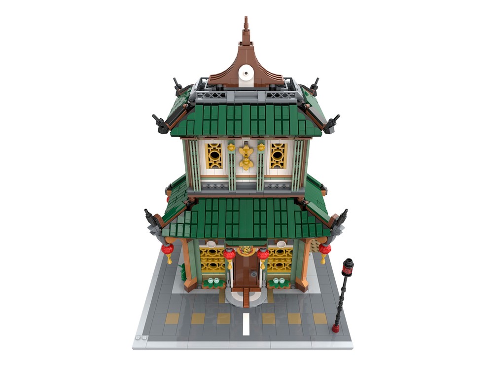 LEGO MOC Chinese Restaurant by BrickAtive | Rebrickable - Build with LEGO
