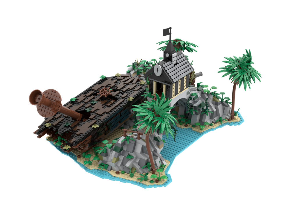LEGO MOC Dominica Pirate Beach by Moc_Fever | Rebrickable - Build with LEGO