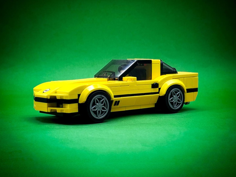 LEGO MOC Bowtie Corvette C4 by IBrickedItUp | Rebrickable - Build with LEGO