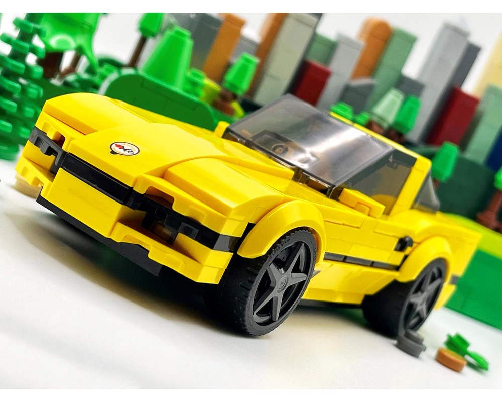 LEGO MOC Bowtie Corvette C4 by IBrickedItUp | Rebrickable - Build with LEGO