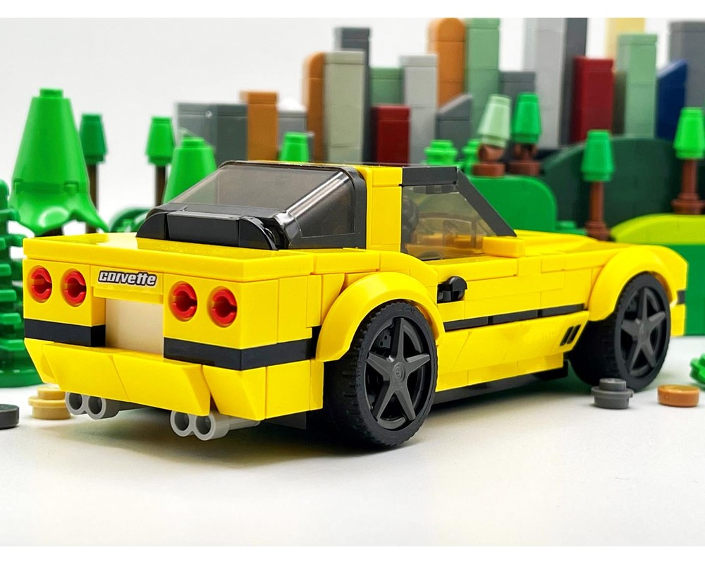 LEGO MOC Chevrolet Corvette C4 by IBrickedItUp | Rebrickable - Build ...