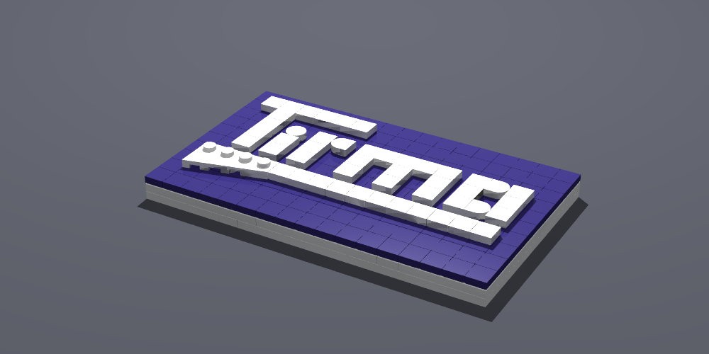 LEGO MOC Tirma logo by Nunez | Rebrickable - Build with LEGO