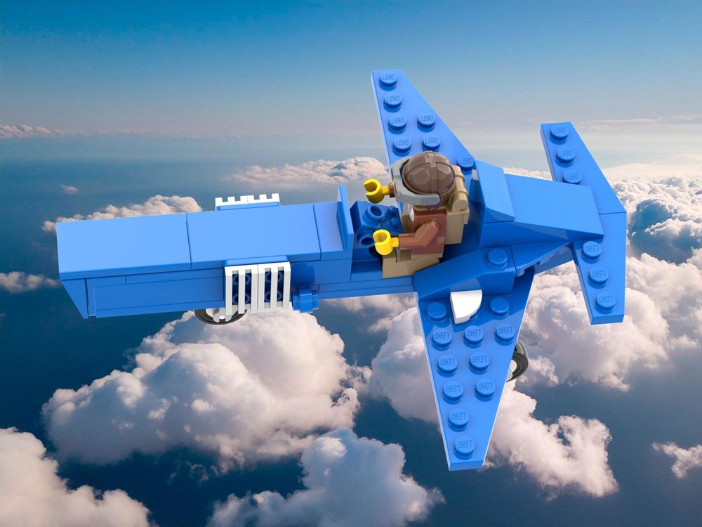 LEGO MOC Caudron Rafale C.460 Renault v01 by bigchus | Rebrickable ...