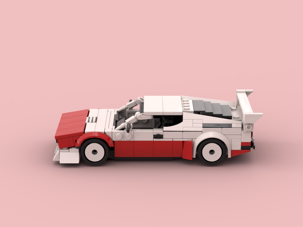 LEGO MOC BMW M1 Procar by StigMocs | Rebrickable - Build with LEGO