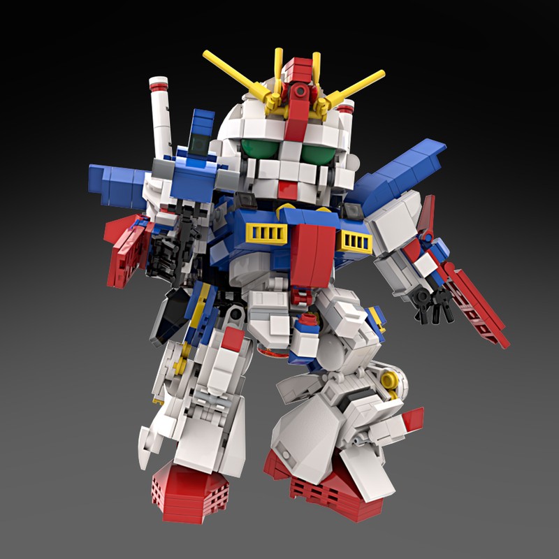 Lego Moc Zz Gundam By Choidambaek Rebrickable Build With Lego