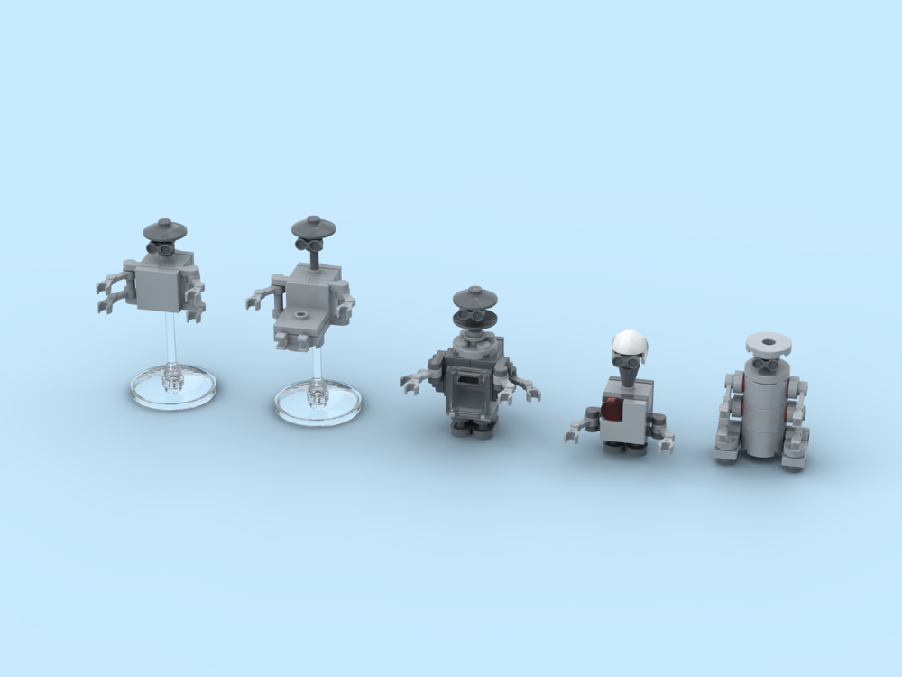 LEGO MOC DD-series droids by tingdrason | Rebrickable - Build with LEGO