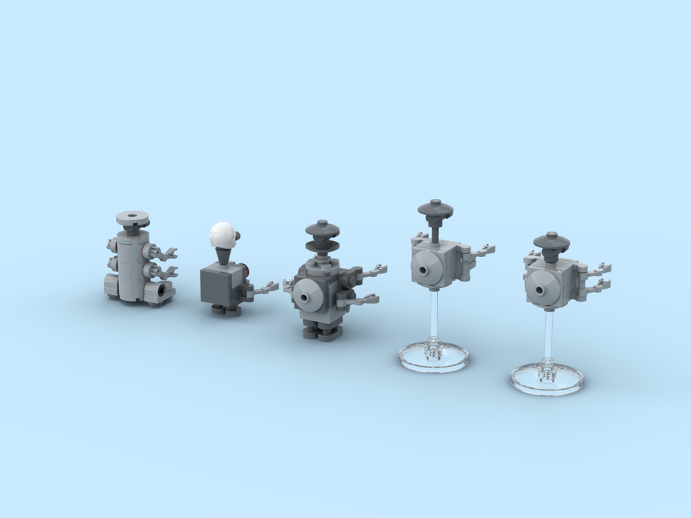 LEGO MOC DD-series droids by tingdrason | Rebrickable - Build with LEGO
