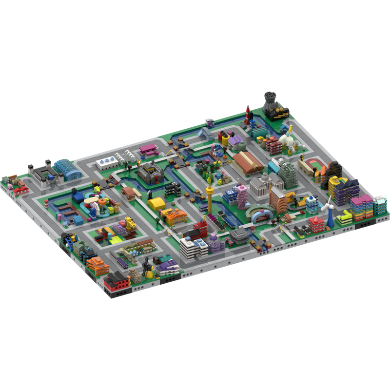 LEGO MOC-180756 Click City V3 by VDWWD | Rebrickable - Build with LEGO