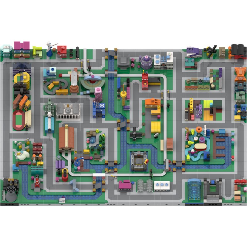 LEGO MOC Click City V3 by VDWWD | Rebrickable - Build with LEGO
