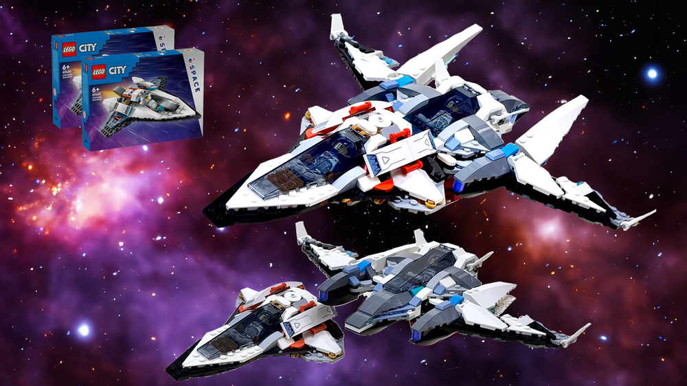 LEGO MOC Interstellar Spaceship Upgrade version 6 (2x60430) by anderson ...