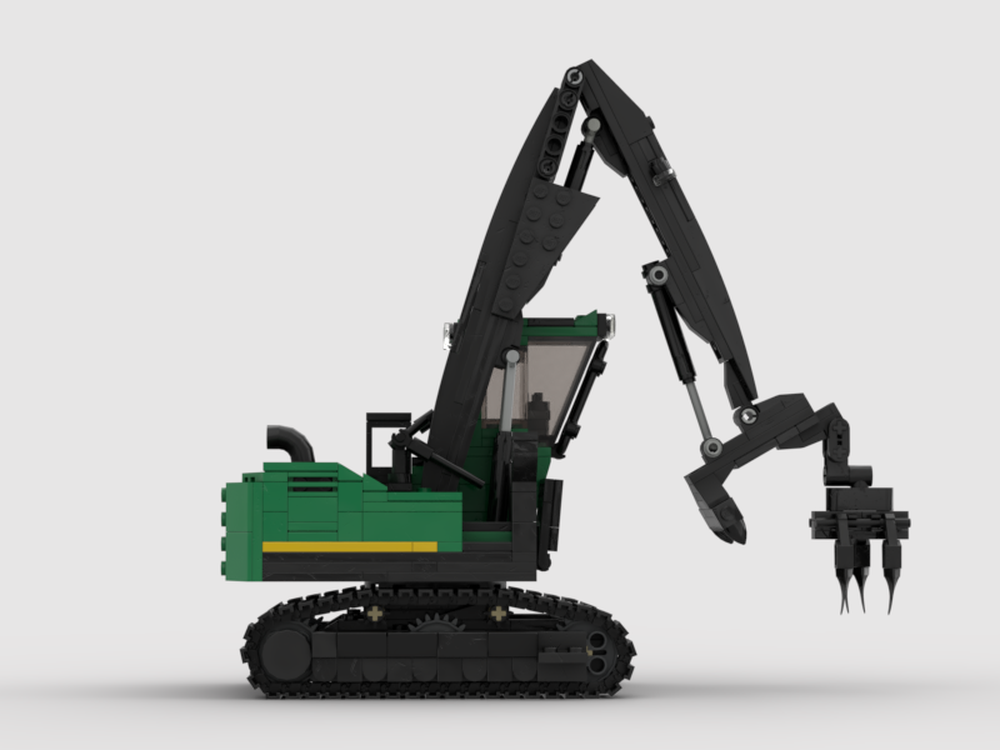 LEGO MOC JOHN DEERE 2956G SWING LOG LOADER by gerlingt | Rebrickable ...