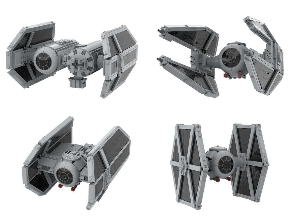 LEGO MOC-180779 Original Trilogy PlayScale Tie-Fighters bundle by ...