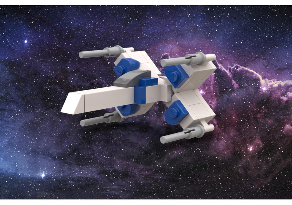 LEGO MOC Nano X-Wing by LegoOri | Rebrickable - Build with LEGO