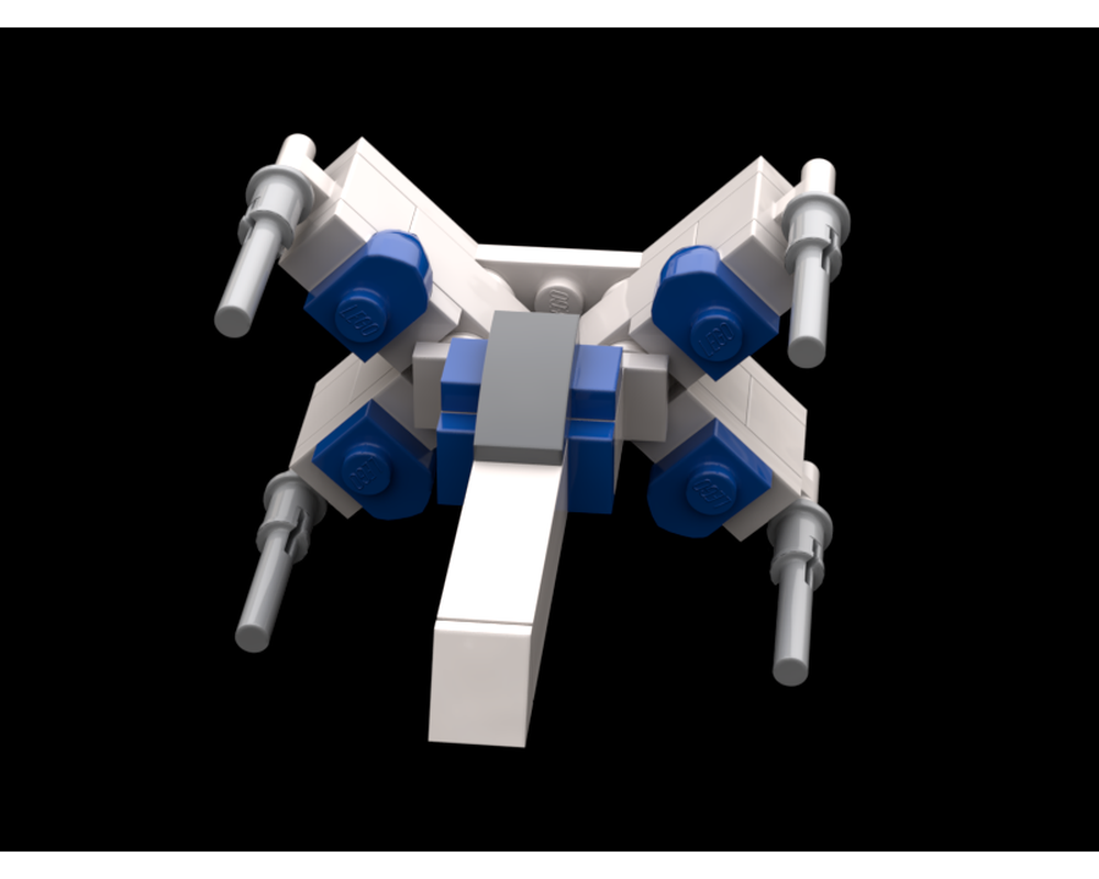LEGO MOC Nano X-Wing by LegoOri | Rebrickable - Build with LEGO