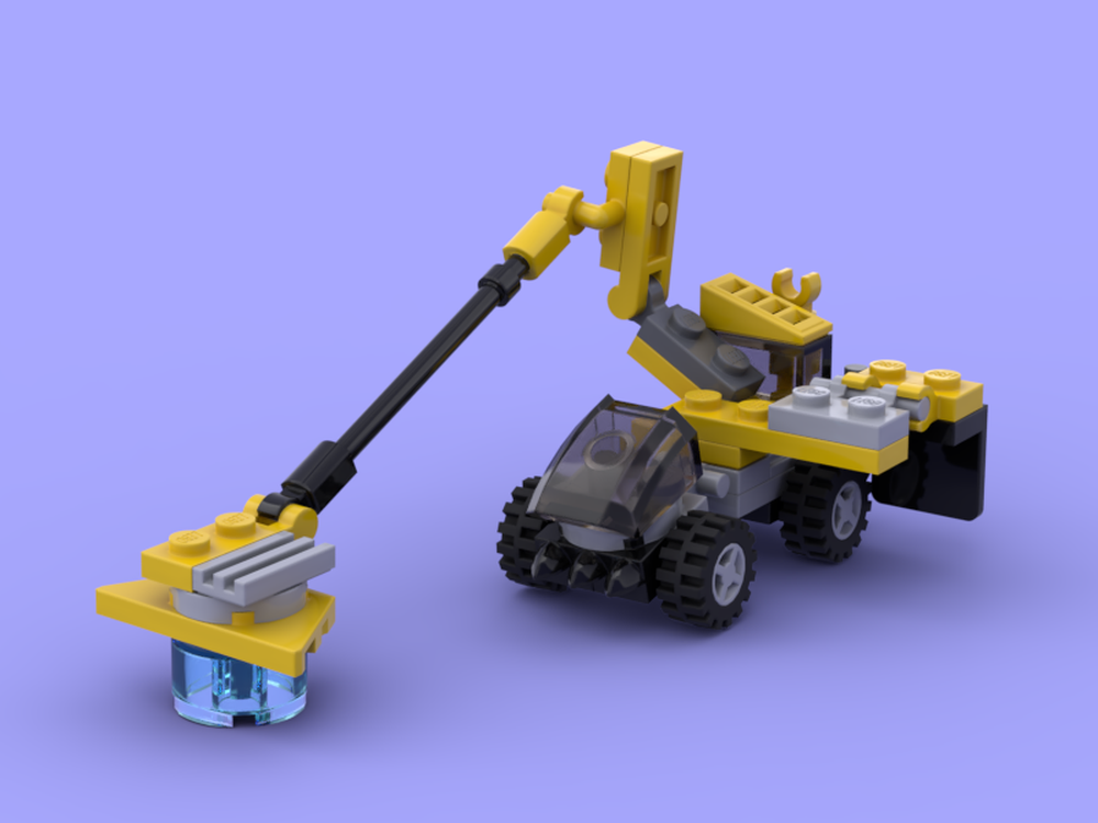 LEGO MOC 71212 - Emmet's ScanXtractor by JusTiCe8 | Rebrickable - Build ...